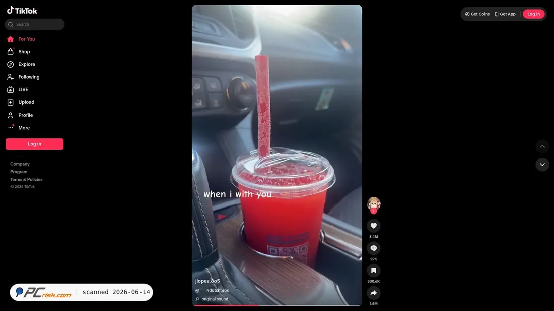 Is vt.tiktok.com Safe? Security Scan Report | PCrisk